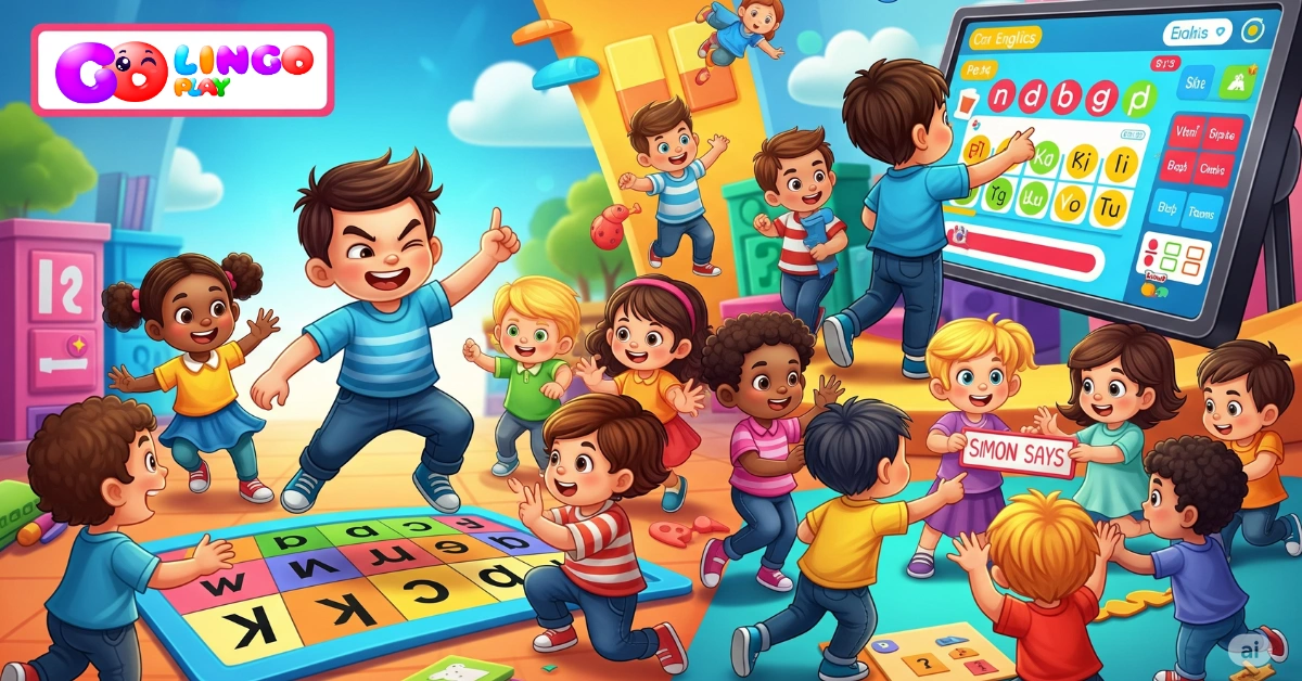 Top 5 effective English learning games for preschoolers - Go Lingo Play
