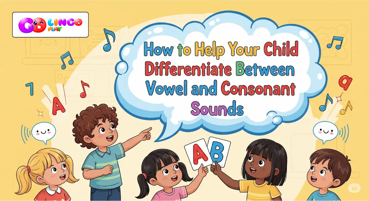 How to Help Your Child Differentiate Between Vowel and Consonant Sounds ...